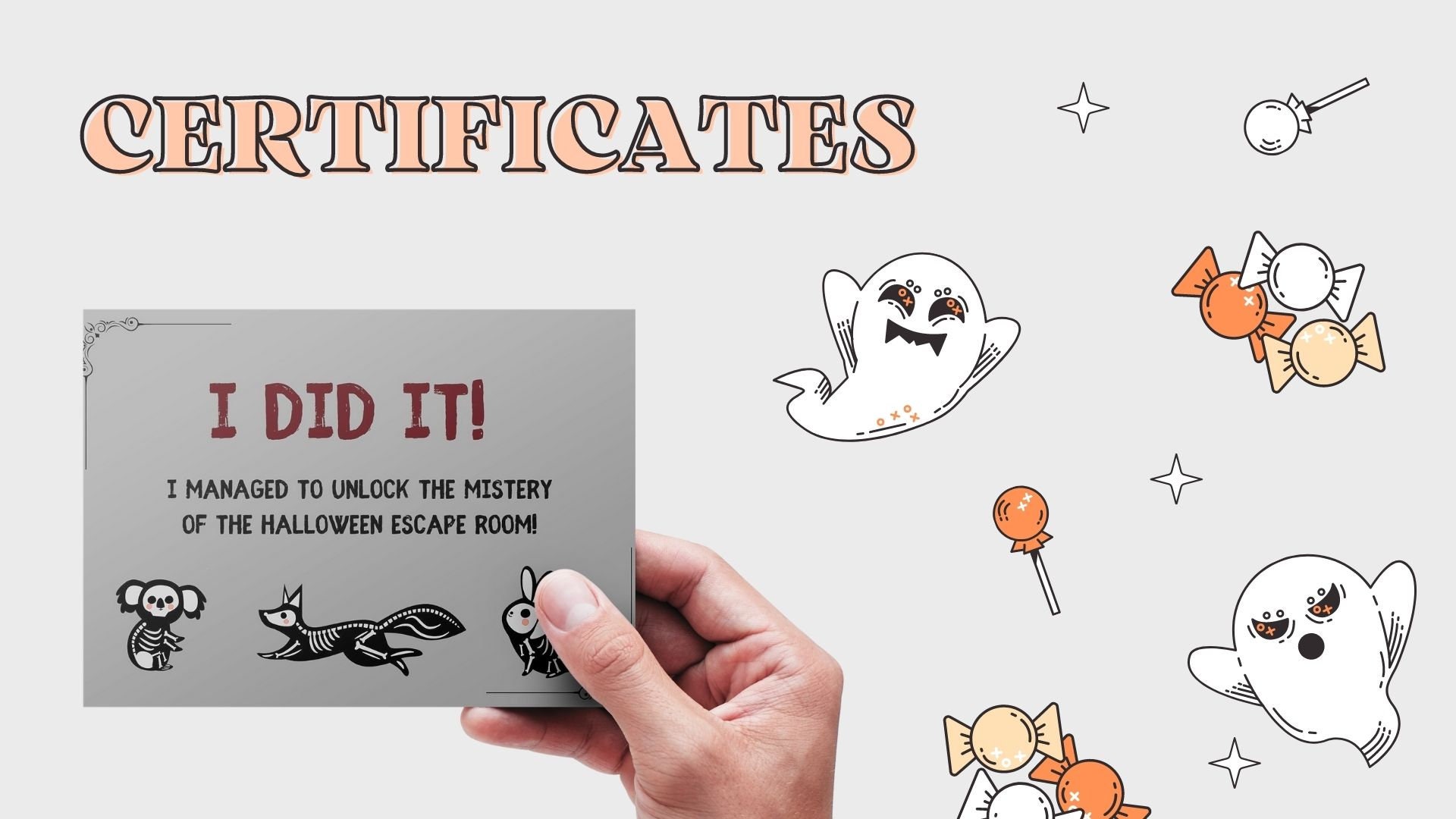Halloween Escape Room for Kids | Printable Escape Room, Halloween Party ...