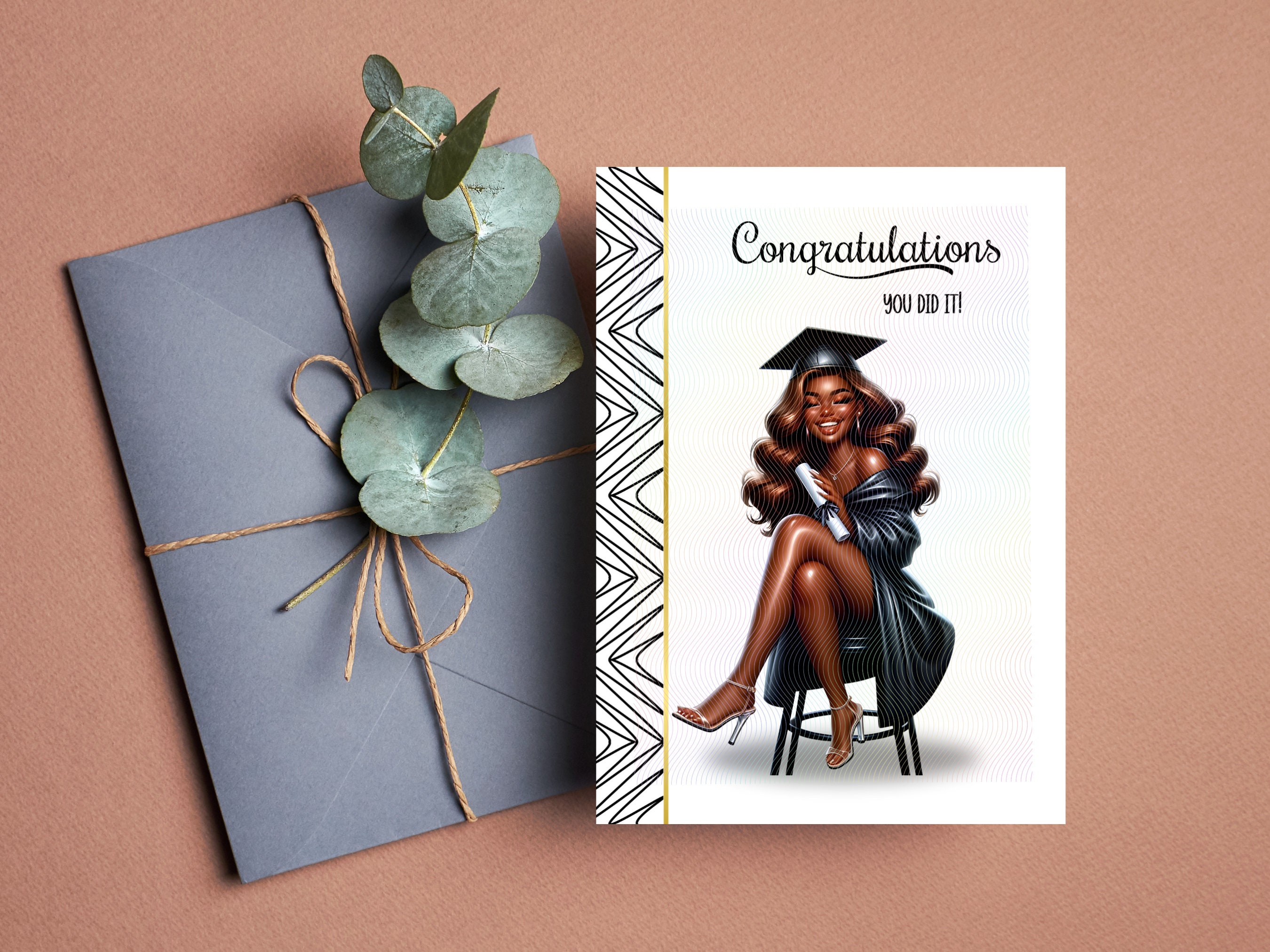 Black Girl Graduation African American Black Woman College Graduation ...