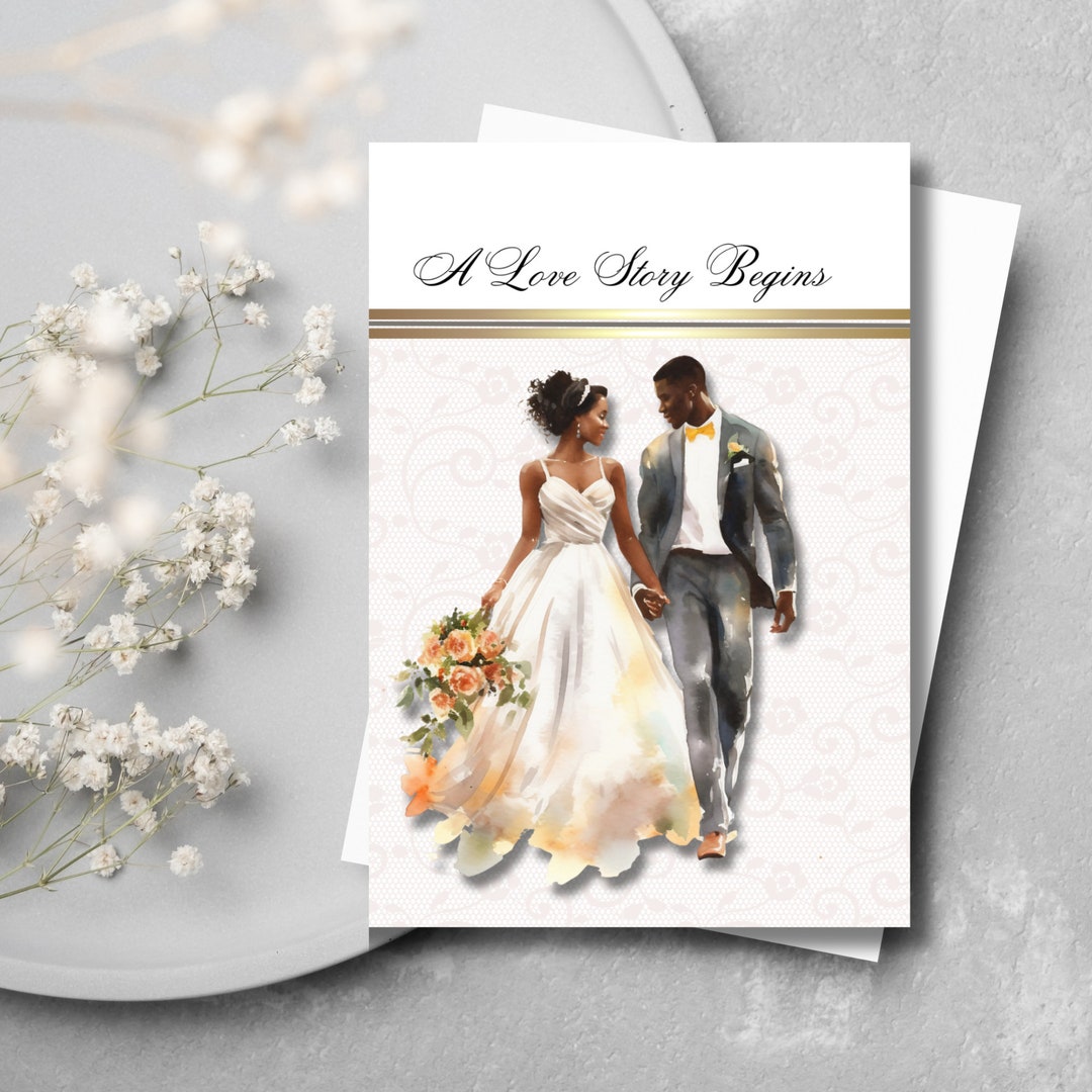 Wedding Wishes to the Newlyweds | Black Marriage | Black Love | Black ...