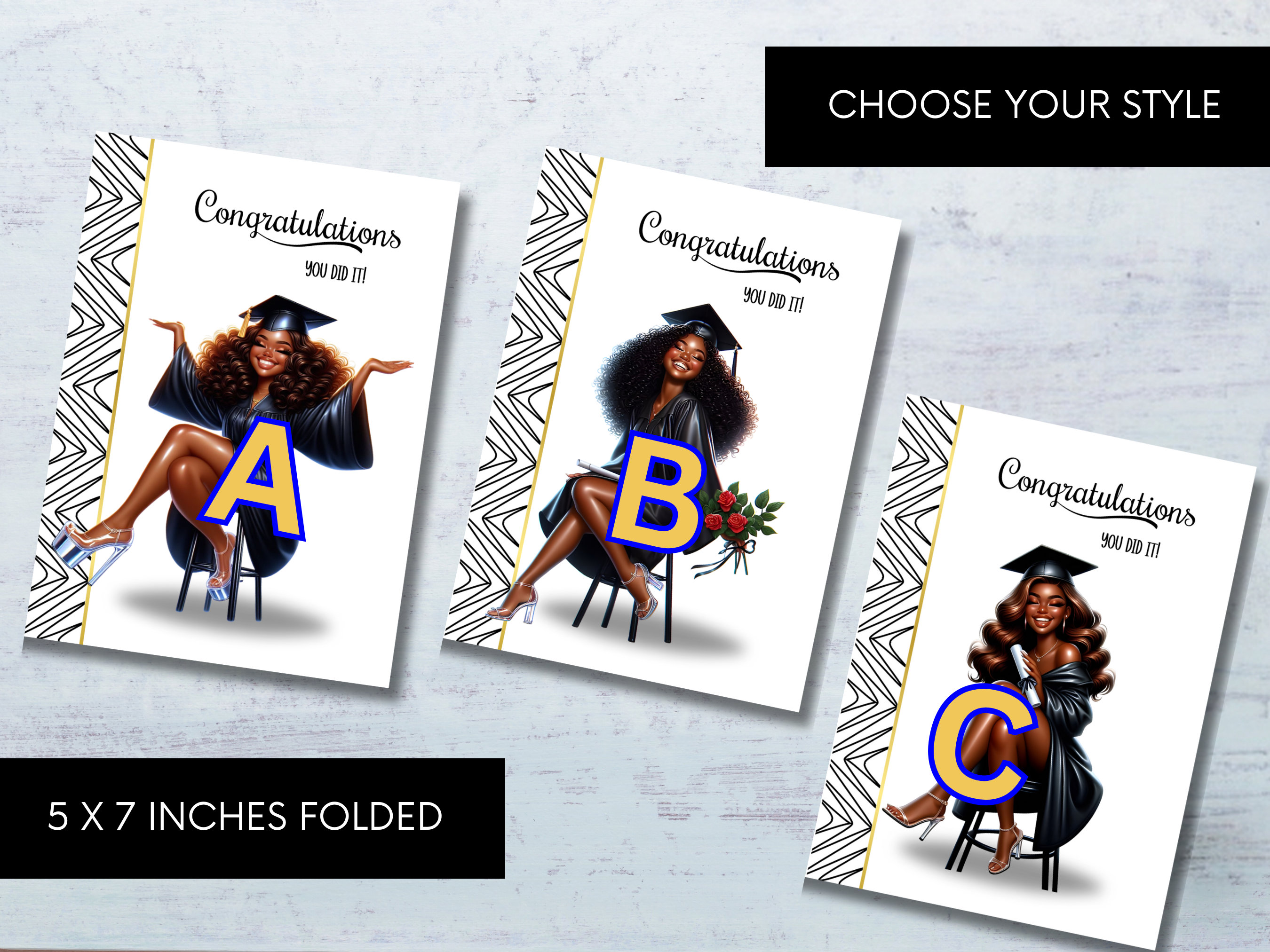 Black Girl Graduation African American Black Woman College Graduation ...