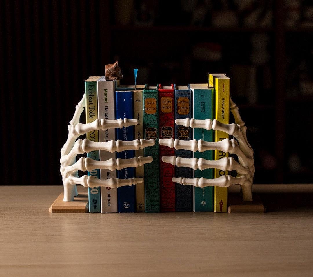 Skeleton Hand Bookstop - Etsy
