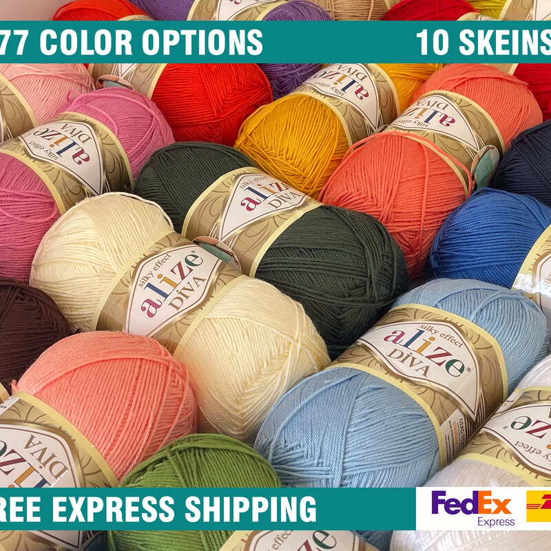 Alize Diva Stretch - Etsy