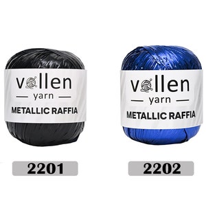 Crochet Metallic Shiny Raffia Yarn,glossing Yarn,metallic Knitting Yarn ...