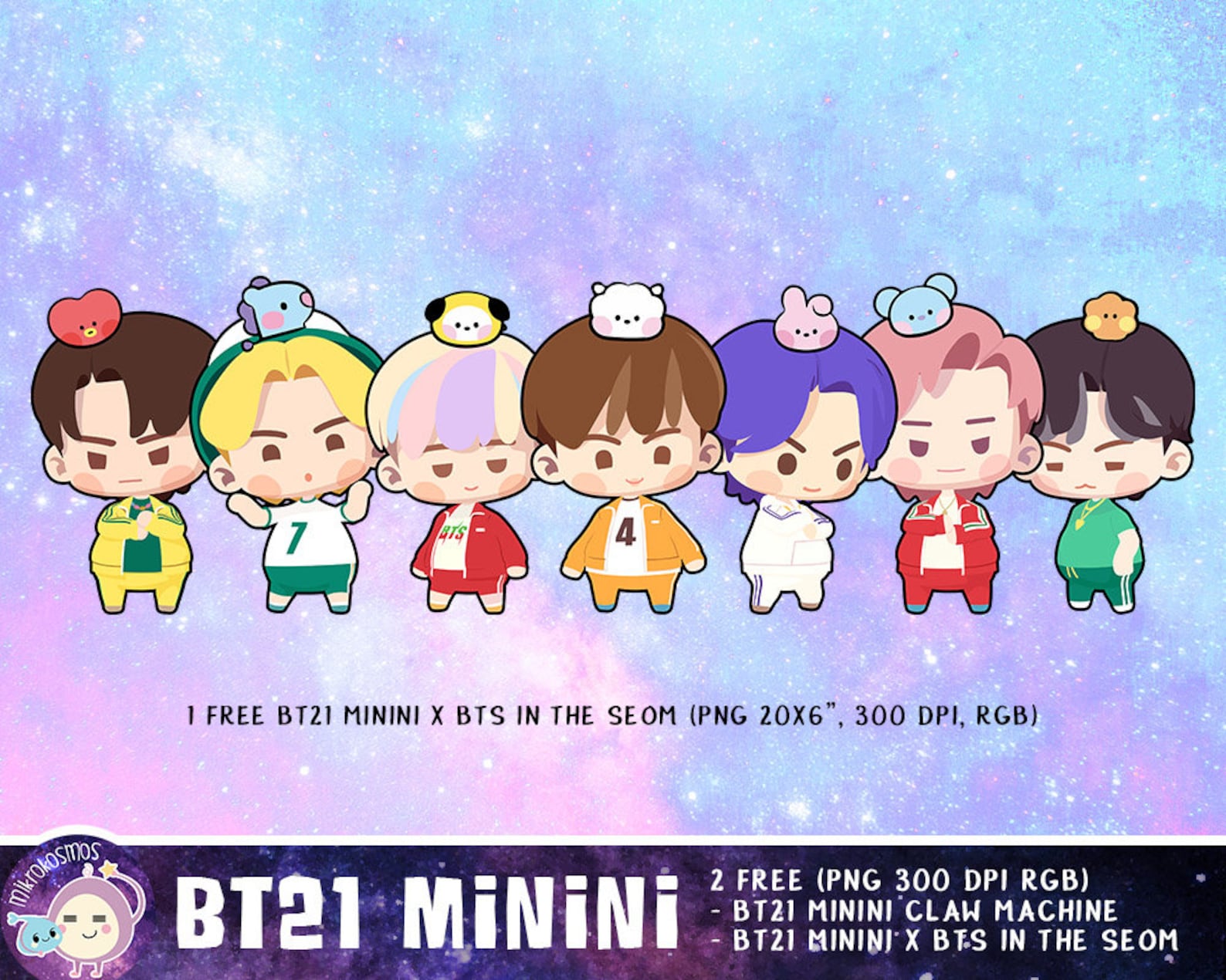 BT21 svg for bt21 minini bt21 png for bt21 stickers bt21 - Etsy Canada