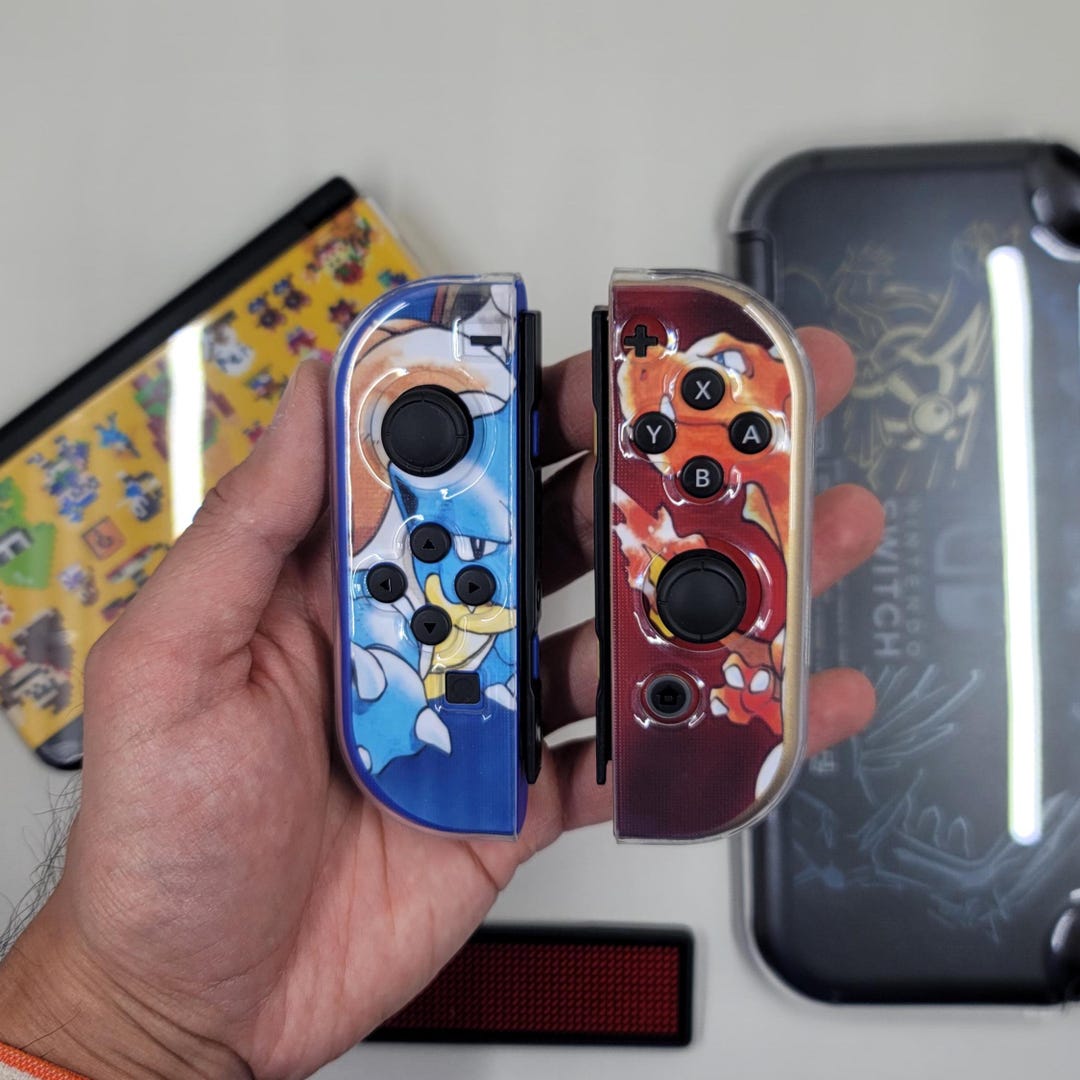 Nintendo Switch Joy-con Skins + Hard Case | Limited Edition Inspired ...