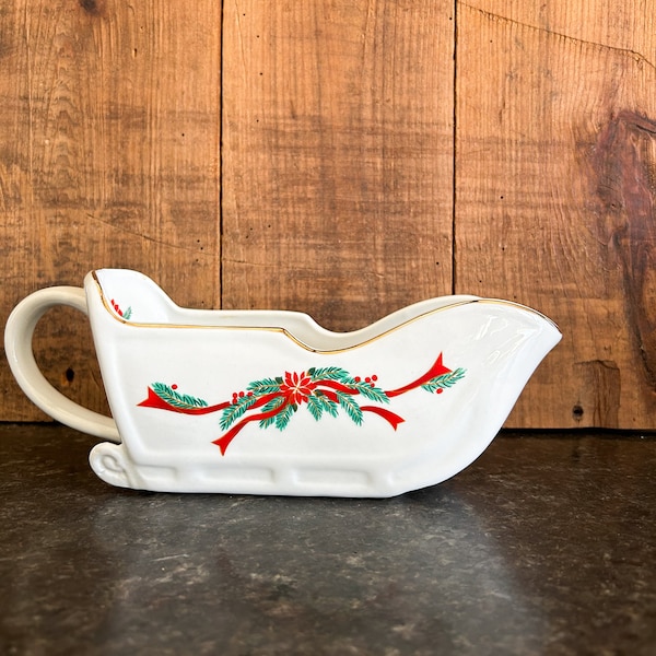 Sleigh Centerpiece - Etsy