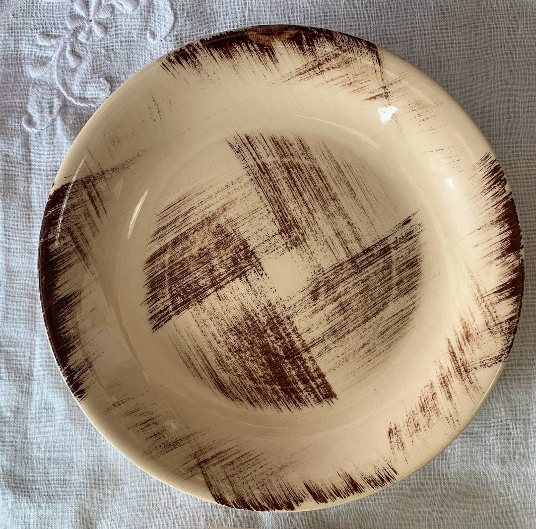 Vintage Vernonware Barkwood Vintage Plates Vernonware - Etsy