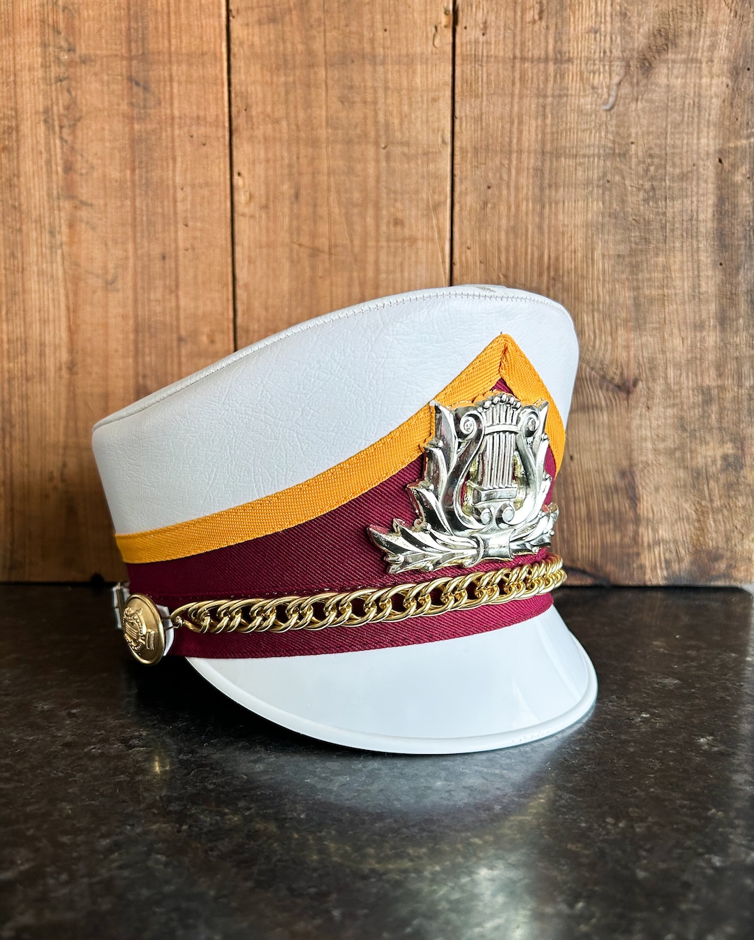 Marching Band Hat, Vintage Marching Band Hat, Costume Party Hat ...
