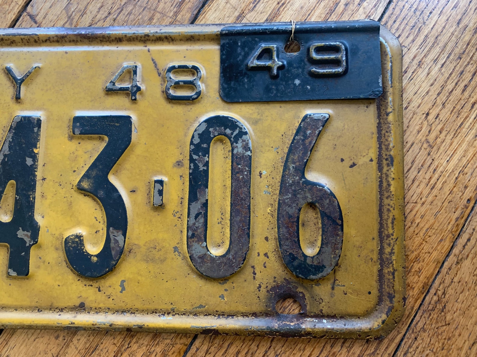 Vintage License Plate | Vintage Plate | Mancave Decor | Gift for Dad ...