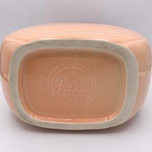 Fiesta Pitcher | Fiesta Disc Pitcher | Apricot Fiestaware | Art Deco ...