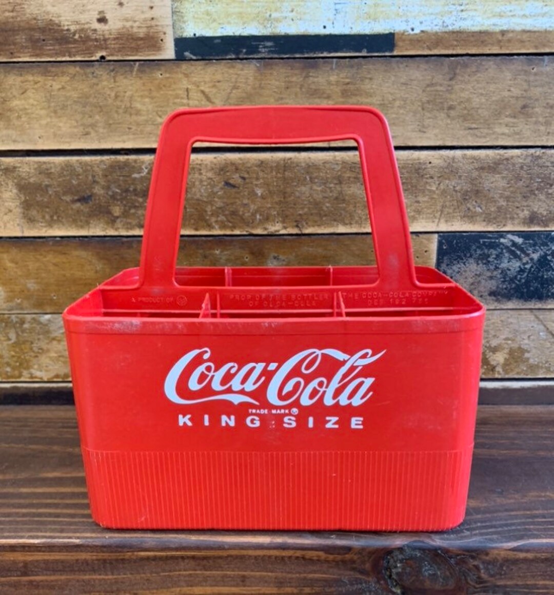 Red Coca-cola Carrier, Coca Cola, Coke Carrier, Red Plastic Carrier ...