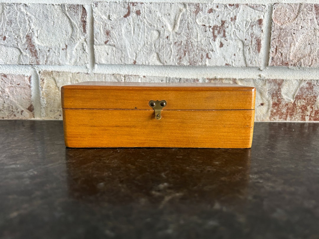 1880s Vintage Wooden Medical Box, Wood Box, Medical Syringe Box ...