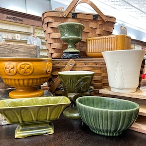 Haeger Pottery, Vintage Haeger, Pottery Planter, Pottery Vase, Floral ...