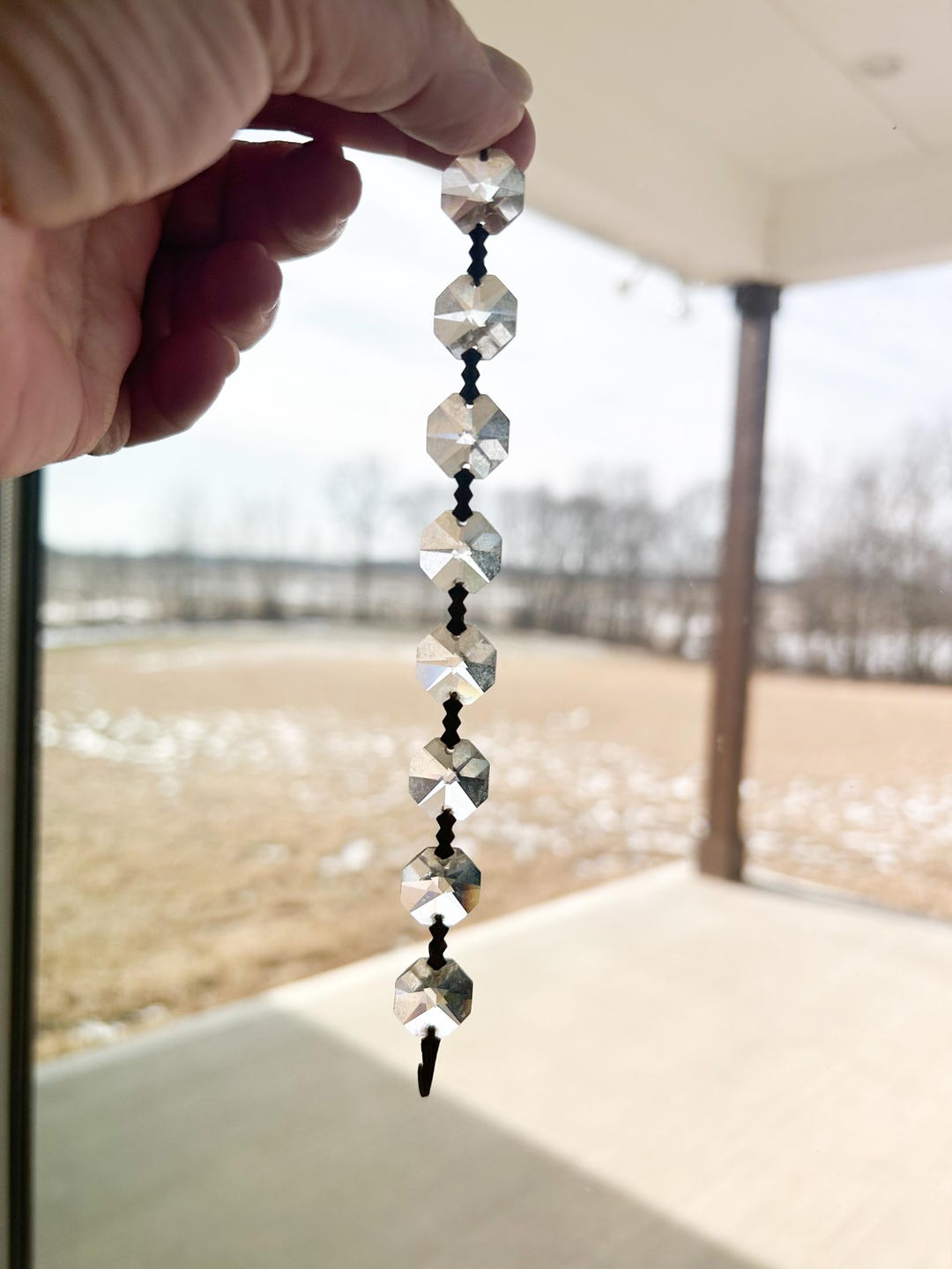 Antique Tear Drop Chandelier Crystal Strands, Vintage Chandelier ...