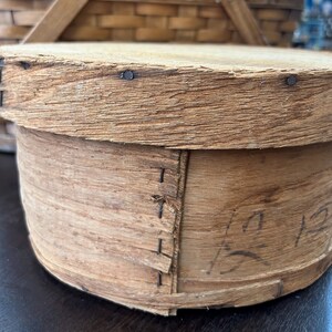 Vintage Round Cheese Box, Rustic Cheese Box, Rustic Decor, Farmhouse ...