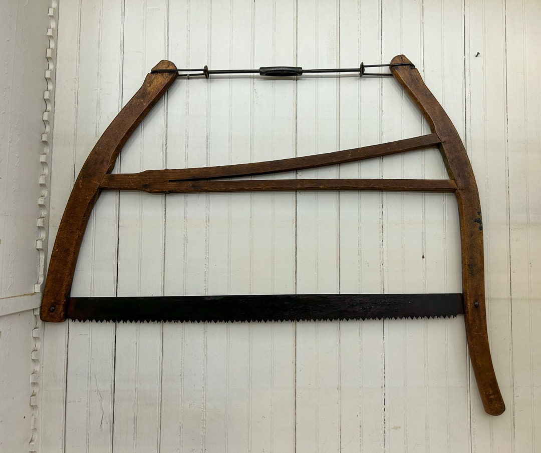 Vintage Buck Saw | Bushcraft Camping Tool | Farmhouse Decor | Barn ...