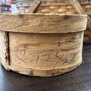 Vintage Round Cheese Box, Rustic Cheese Box, Rustic Decor, Farmhouse ...
