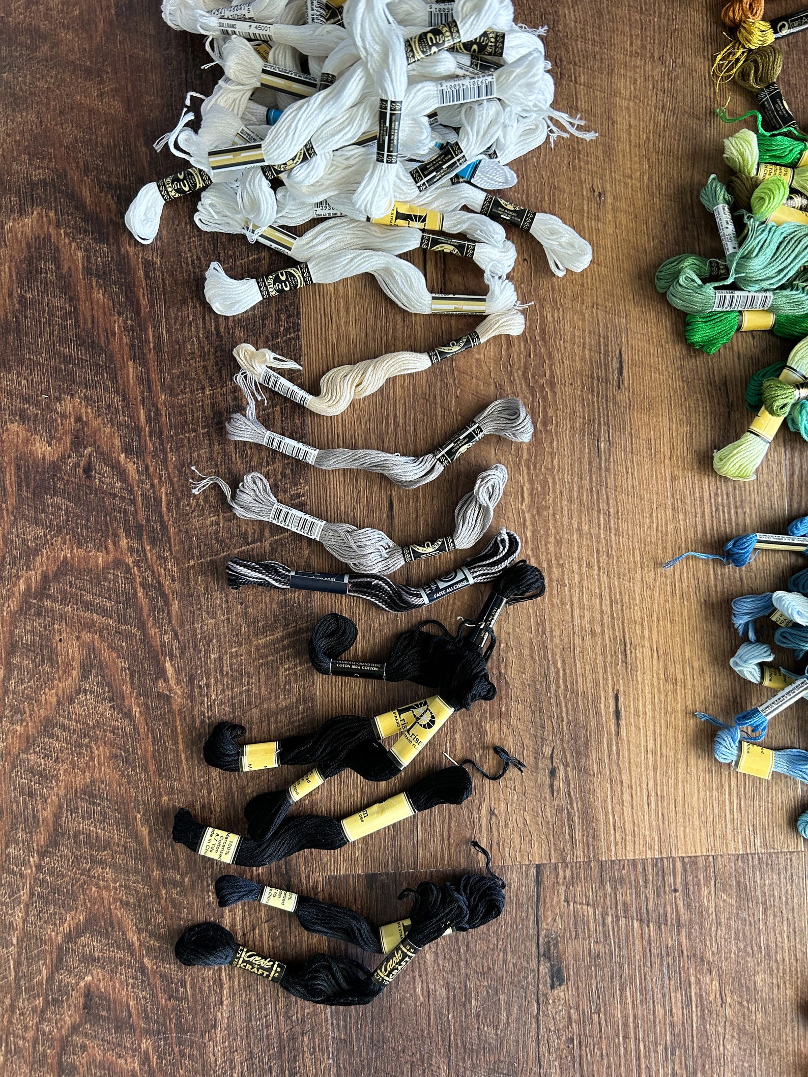 150 Vintage NOS Embroidery Floss, Multiple Colors, Embroidery Floss ...