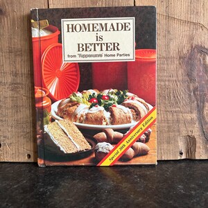 Vintage 1981 Tupperware Cookbook, Vintage Cookbook, Cook Book ...