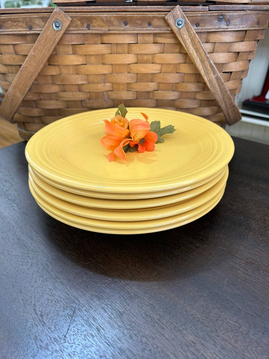 Vintage Fiesta Ware HLC Dinner Plate | Vintage Fiestaware | Homer ...