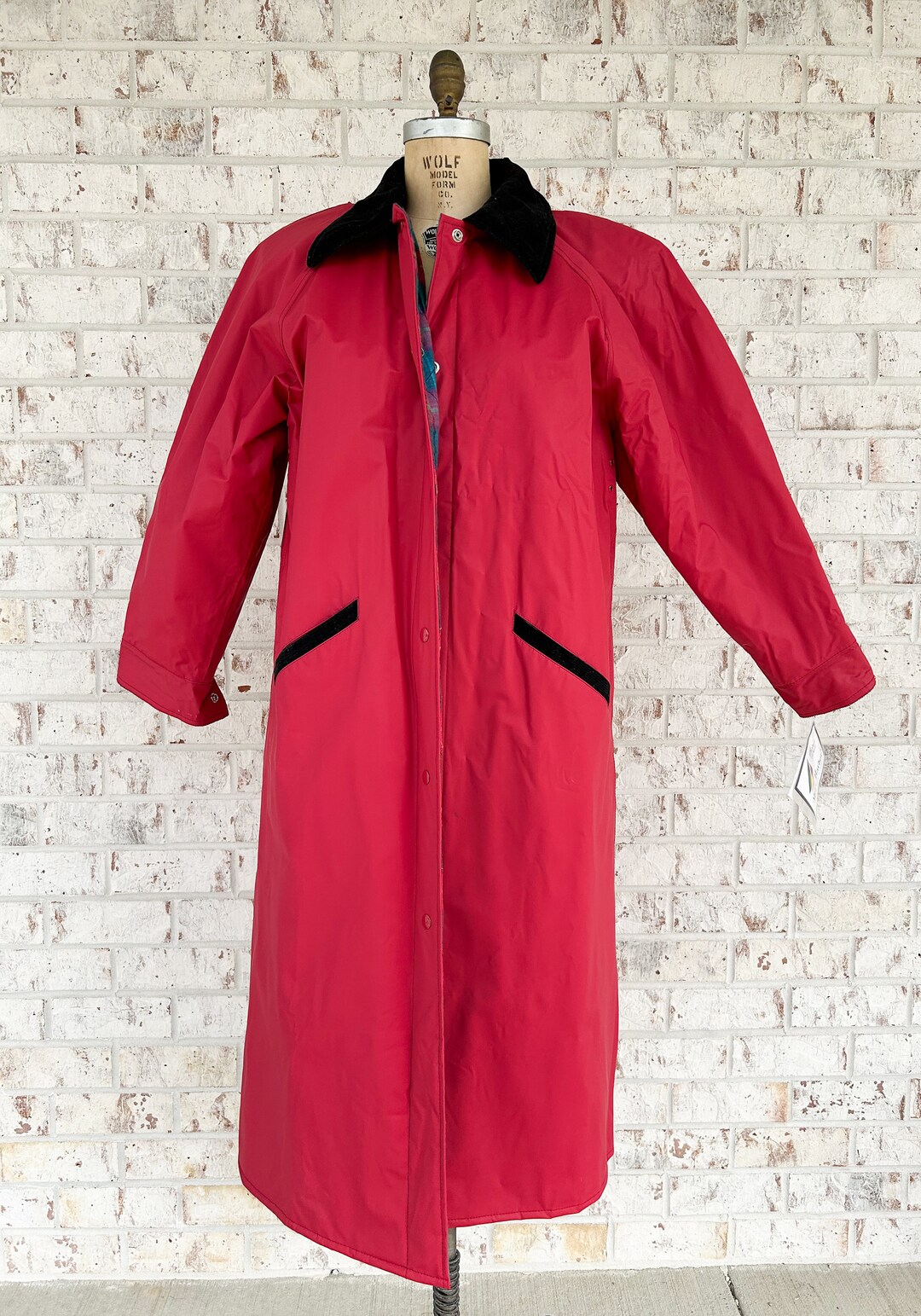 Vintage Trench Coat, Vintage Misty Harbor Coat, Trench Coat, Rain Coat ...