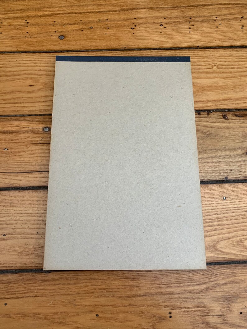 Vintage Lined Writing Tablet NOS School Writing Tablet - Etsy