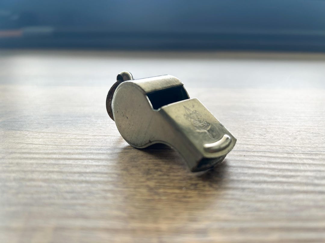 Vintage Boy Scouts of America Whistle, Boy Scout Whistle, Vintage Boy ...
