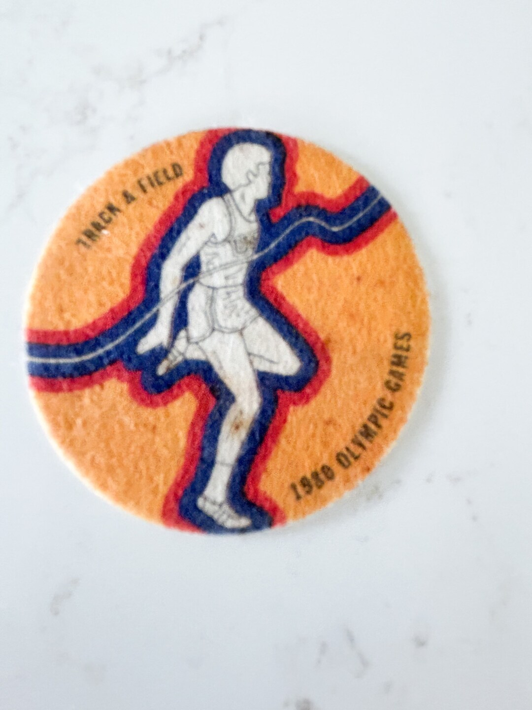 Vintage Minute Maid 1980 Olympic Track and Field Patch, Coco-cola ...