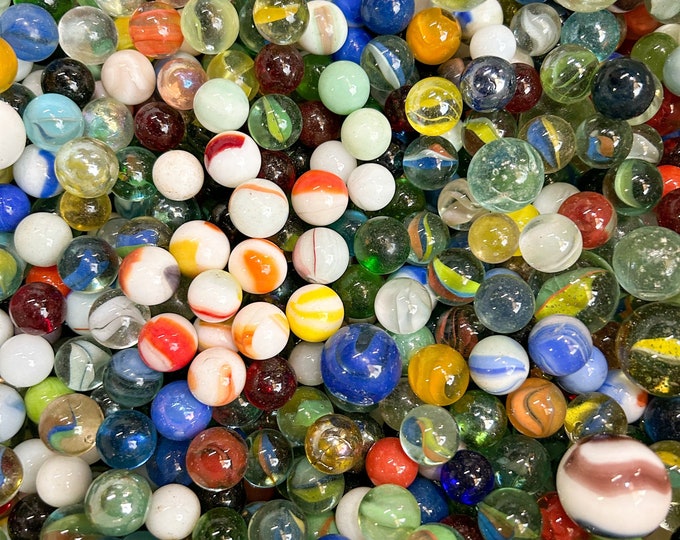 Marbles. Various Vintage Marble, Solid Marbles. Marbles for Crafting ...