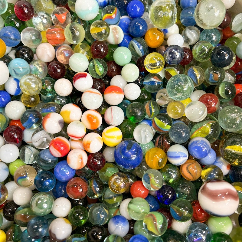 Glass Marbles - Etsy