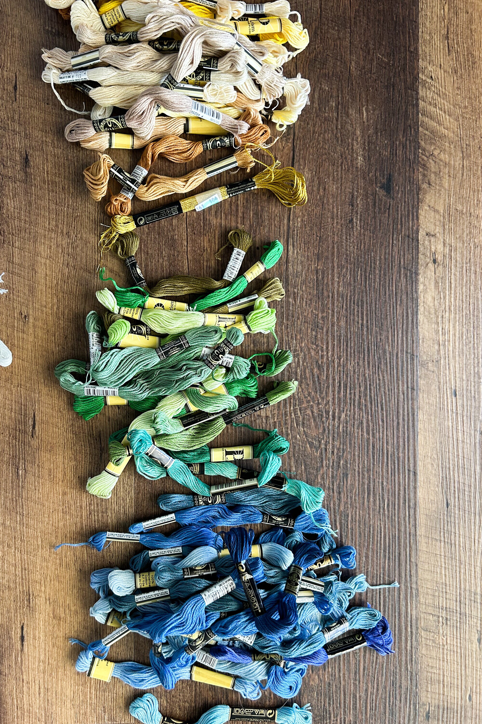 150 Vintage NOS Embroidery Floss, Multiple Colors, Embroidery Floss ...