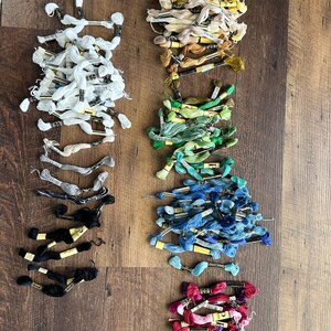 150 Vintage NOS Embroidery Floss, Multiple Colors, Embroidery Floss ...