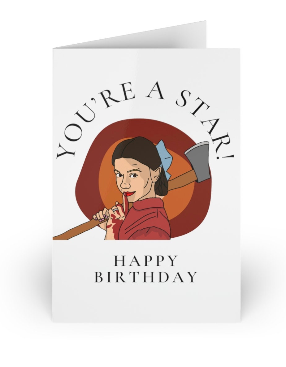 Pearl Movie Card - Printable DIGITAL DOWNLOAD - Mia Goth Monologue ...