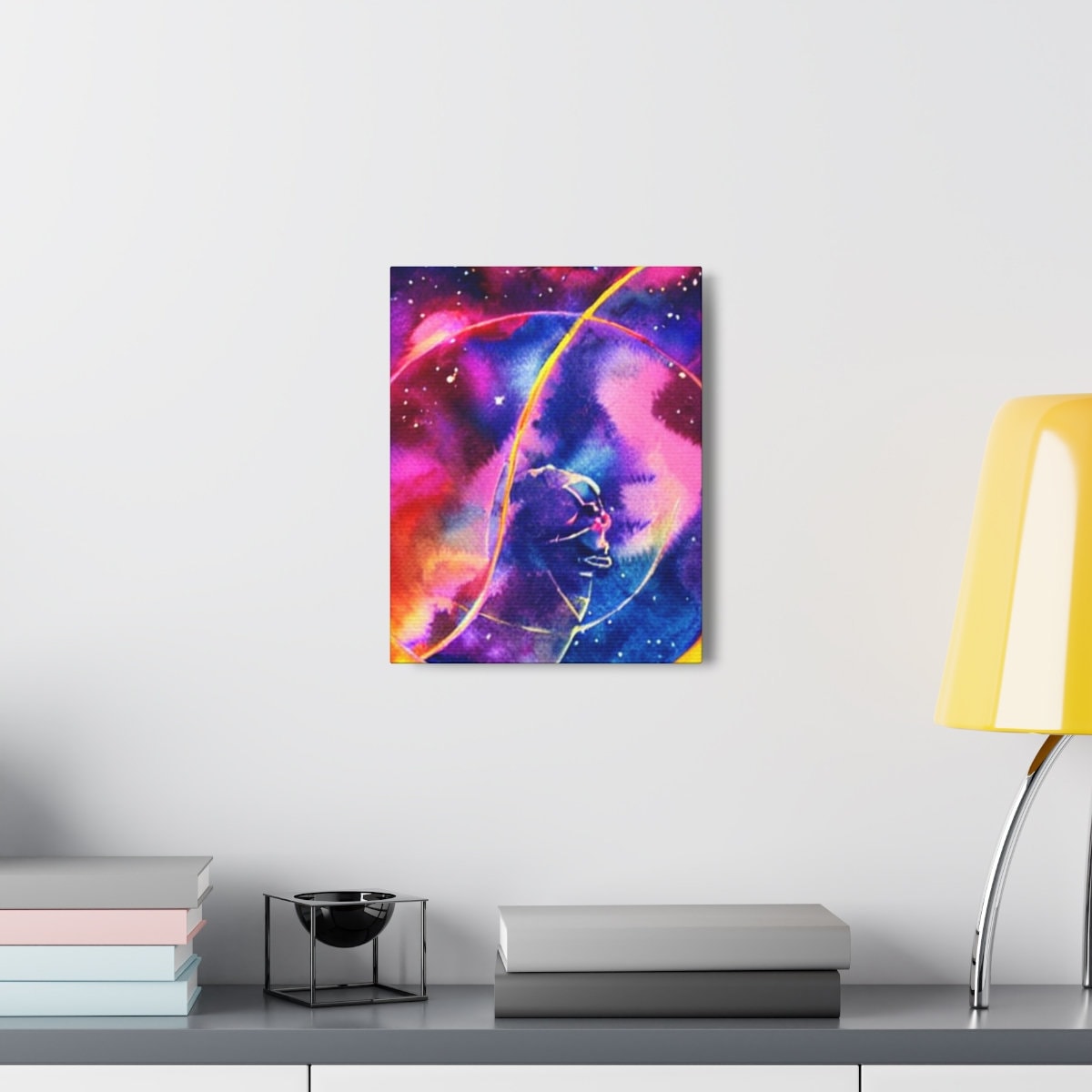 Weirdcore Gothic Abstract Wall Art, Weird Wall Art, Goth Canvas Wall ...