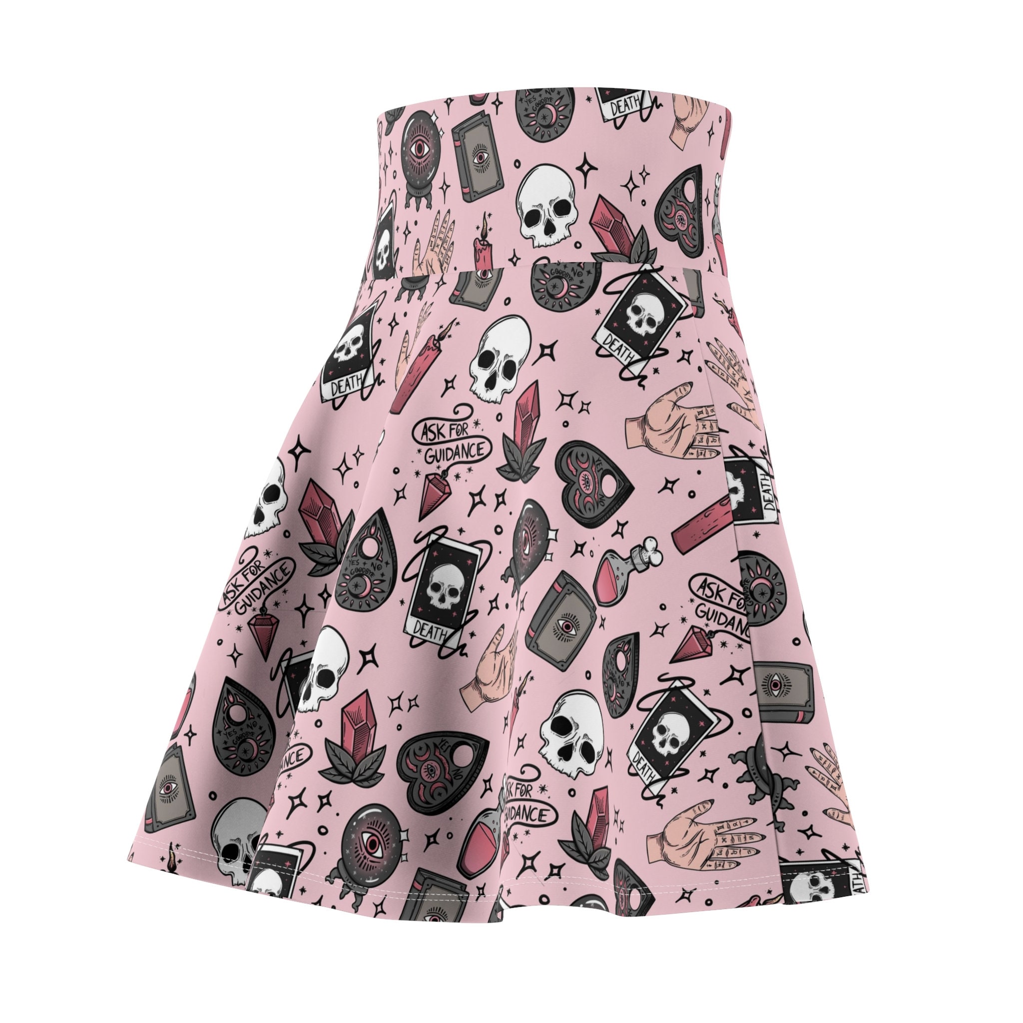 Pastel Goth Women's Skater Skirt, Kawaii Goth Clothing, Alt Clothes ...