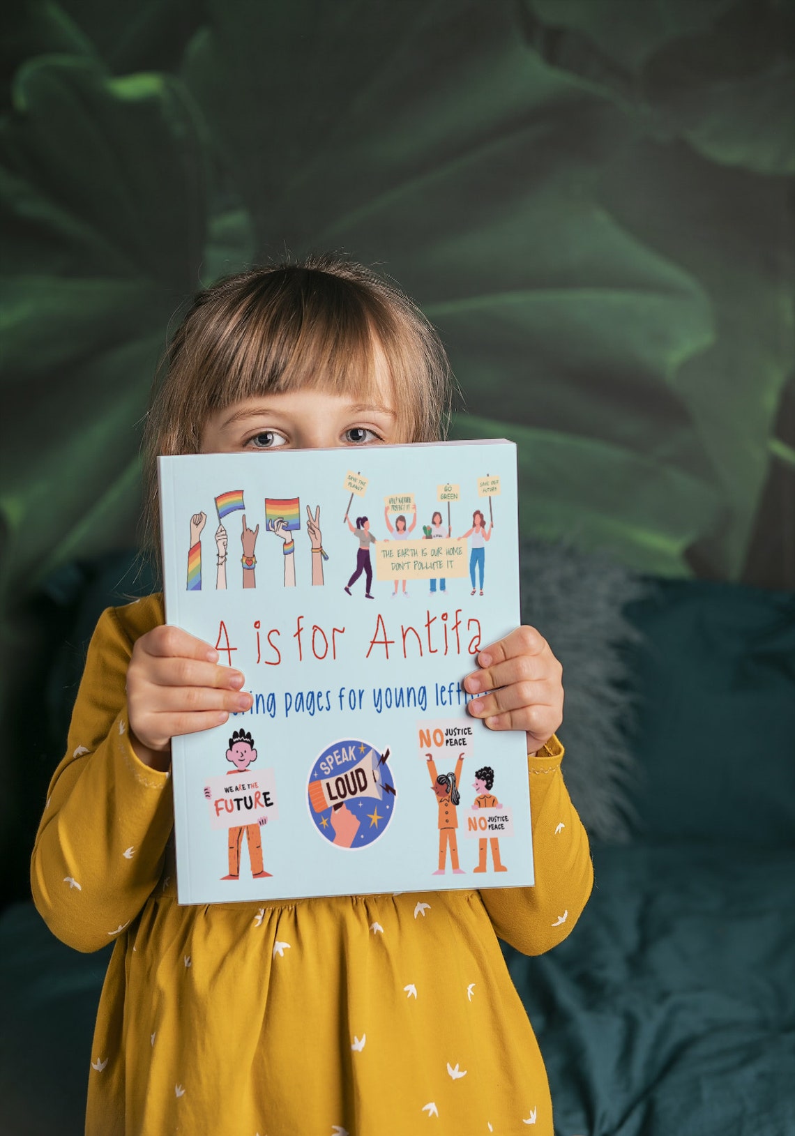 A is for Antifa Printable Coloring Book for Young Leftists, Progressive ...