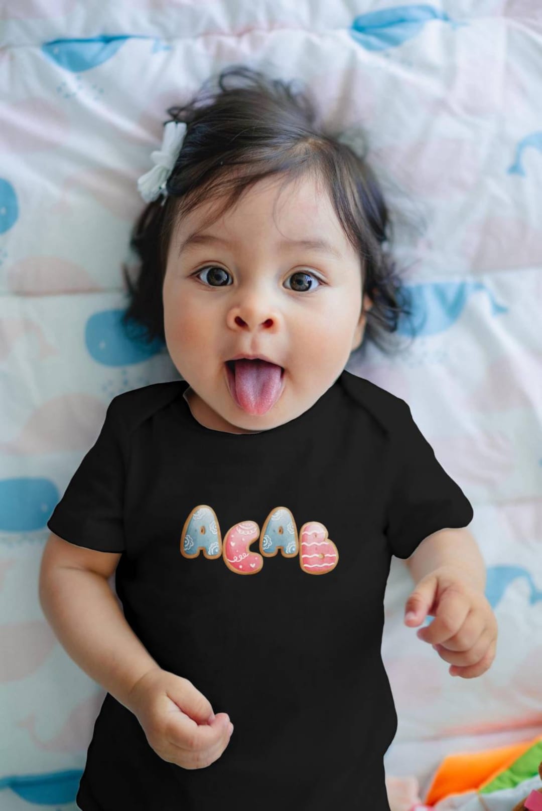 Baby ACAB Bodysuit - Baby Antifa - Baby Anarchist - Leftist Baby ...
