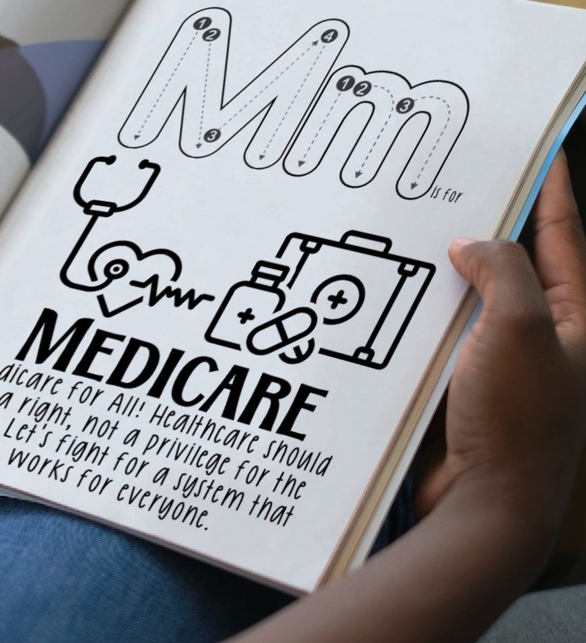 A is for Antifa Printable Coloring Book for Young Leftists, Progressive ...