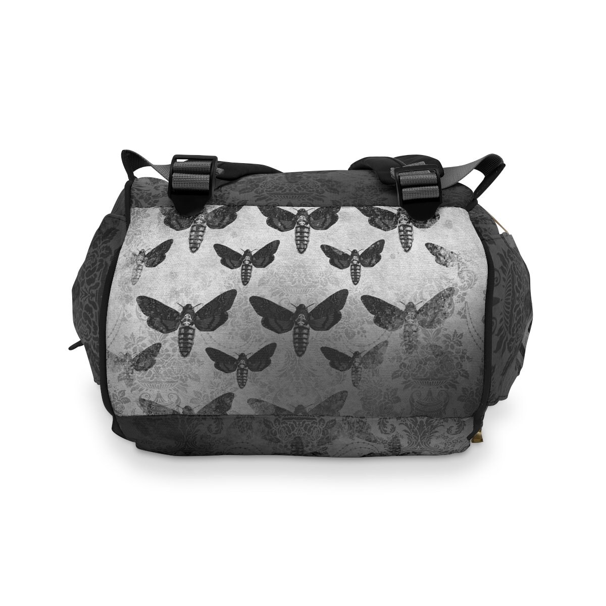 Gothic Grunge Baby Bag, Goth Baby Accessories, Goth Moth ...