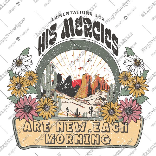 His Mercies Are New - Etsy