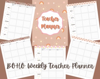 Farmhouse-style Teacher Happy Planner BIG Refill Pages | Create Your ...