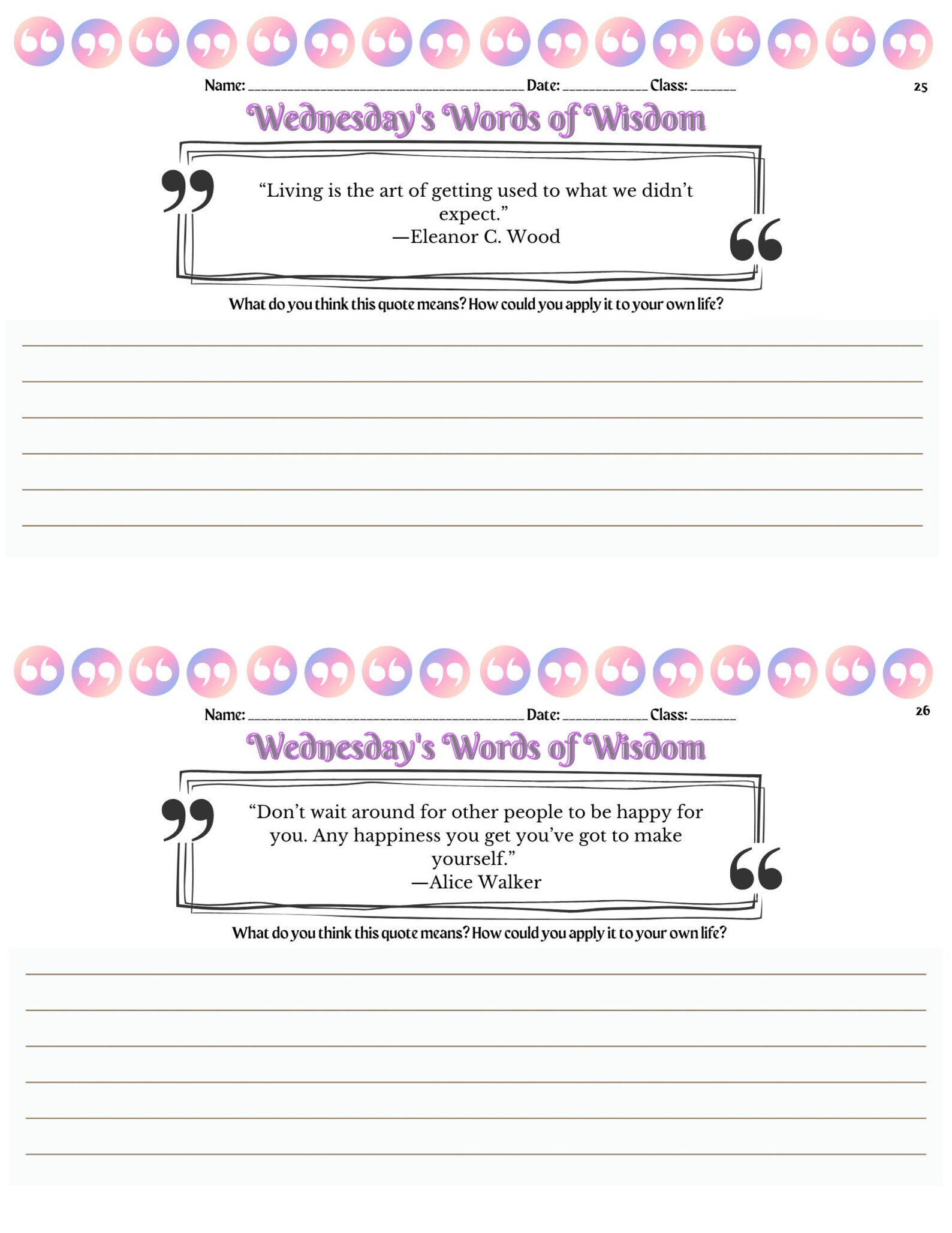 English Language Arts Bellringers for the Entire Year | Perfect for ...