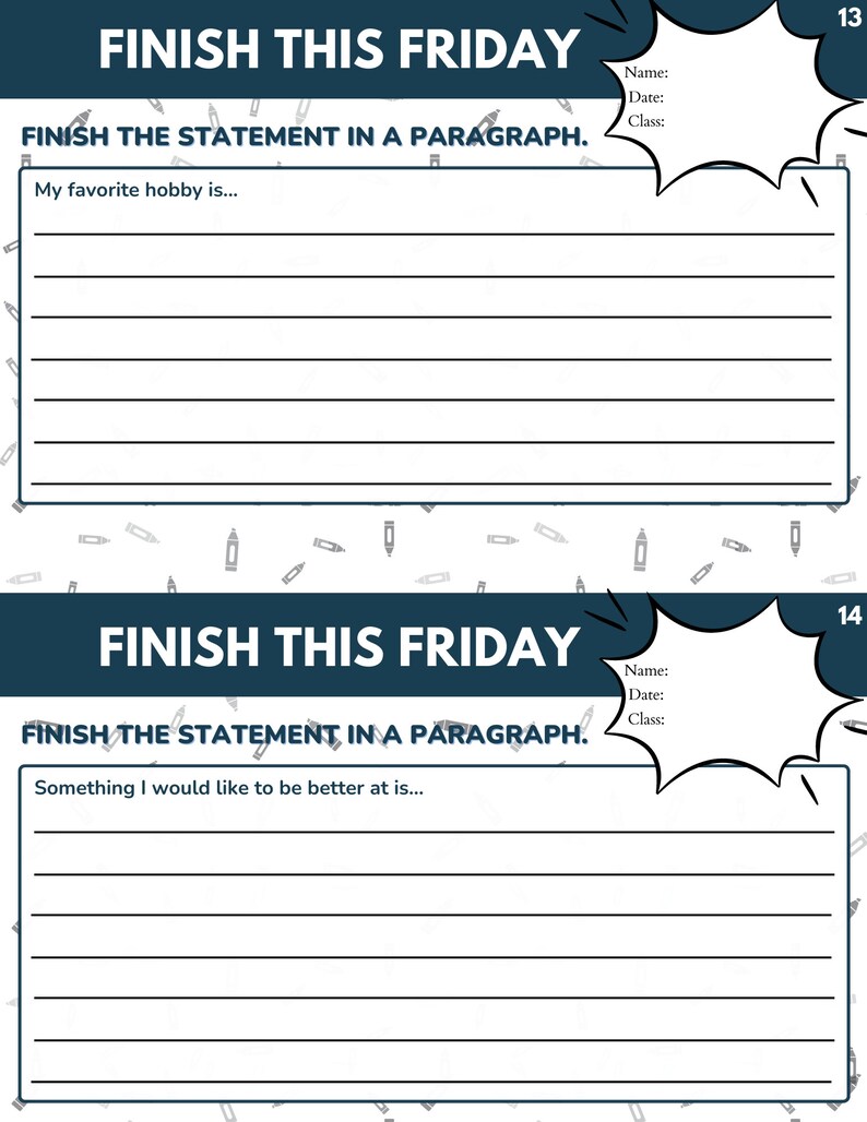 English Language Arts Bellringers for the Entire Year | Perfect for ...