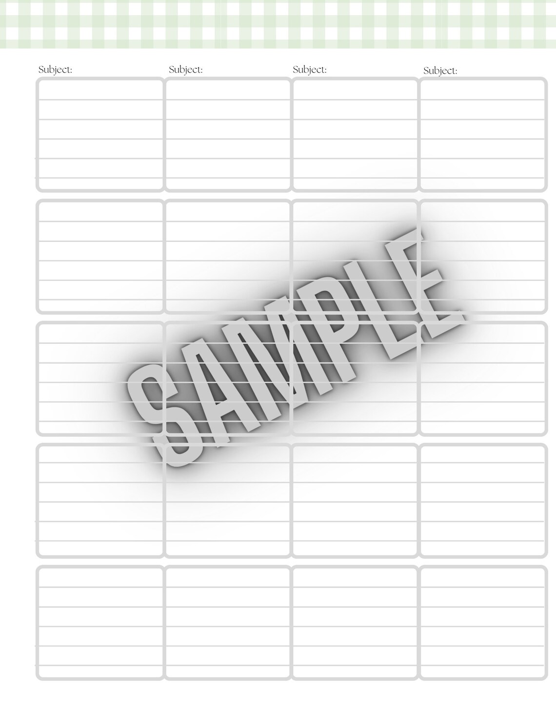 Farmhouse-style Teacher Happy Planner BIG Refill Pages | Create Your ...