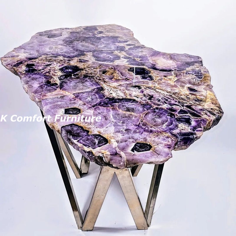 Amethyst Table - Etsy