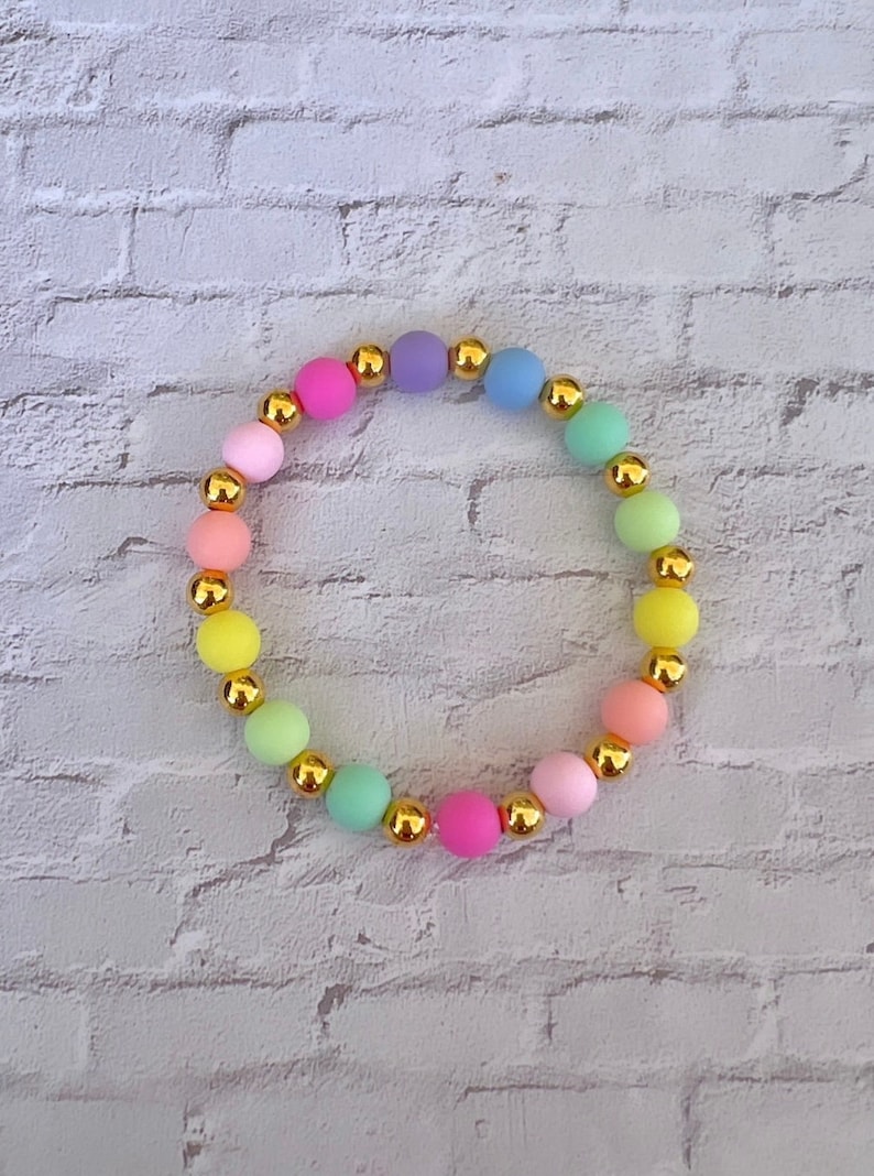Rainbow Bracelet - Etsy