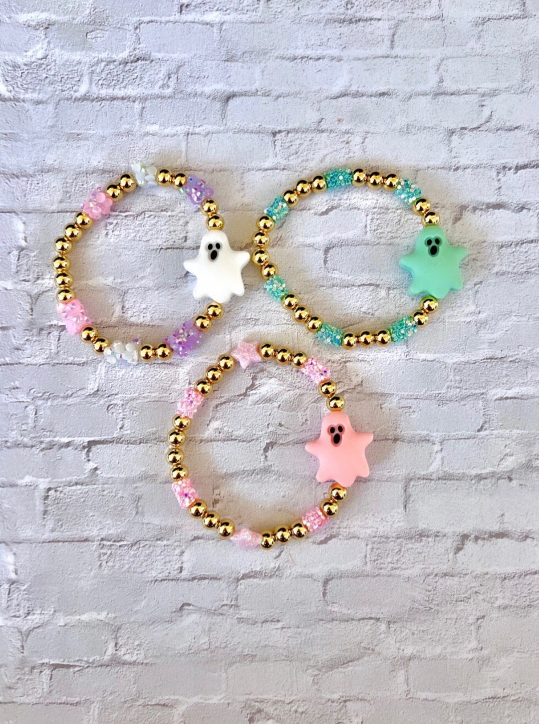 Pastel Ghost Bracelet - Etsy