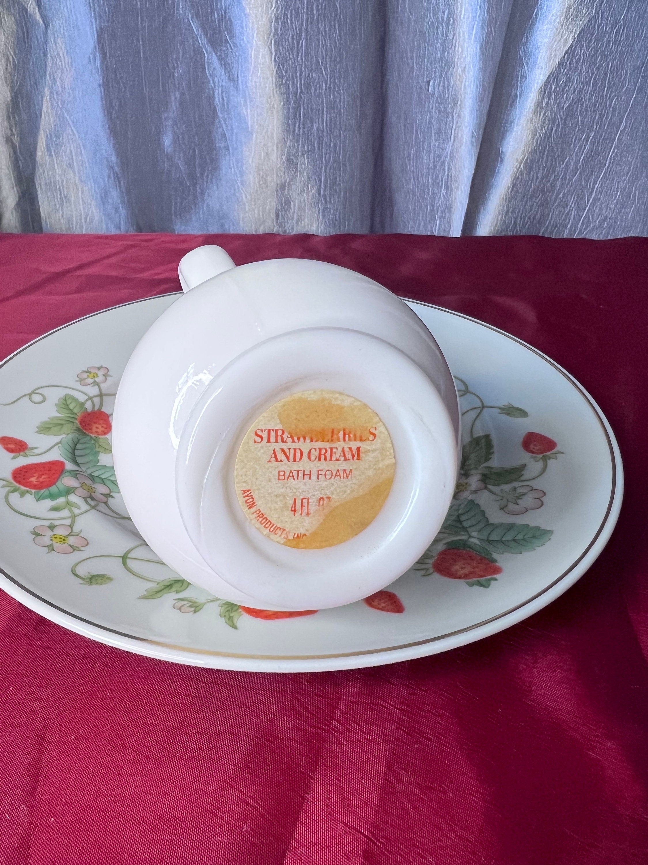 Vintage 1970’s Strawberry Avon Set - Etsy