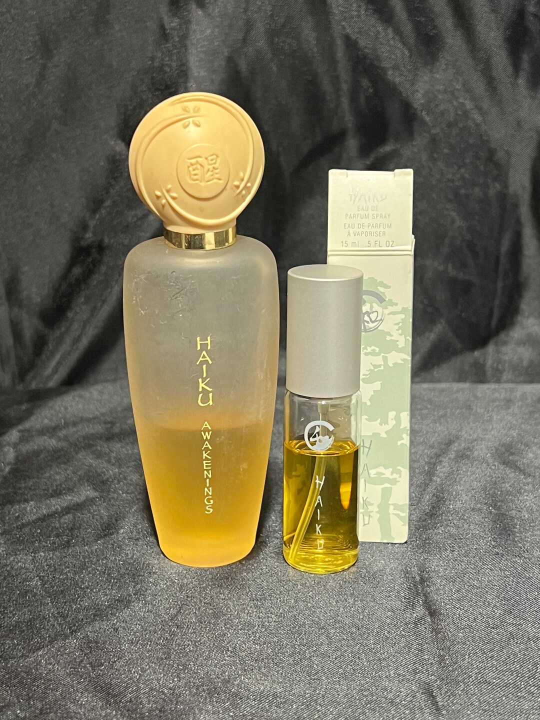 Vintage Avon Haiku Perfume 2 Pc Set - Etsy