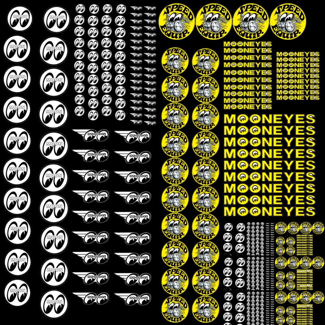 Mooneyes Decals